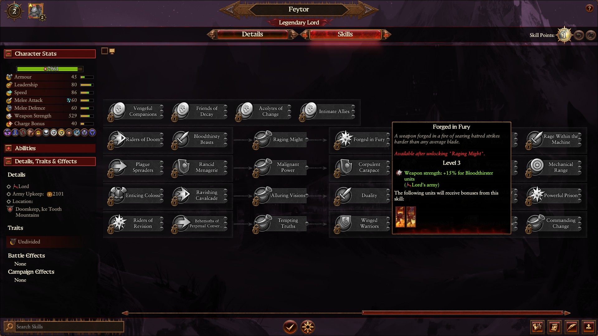 Various Bugs with the Daemon of Chaos Daemonic Glory Panel and Skill ...