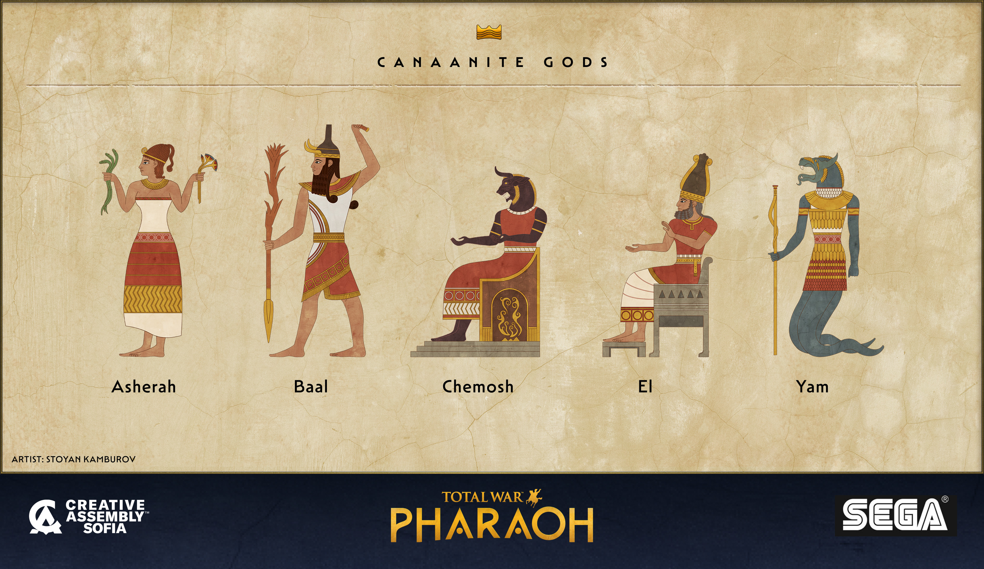 please change the red and black paints for the Aegeans - Total War: Pharaoh