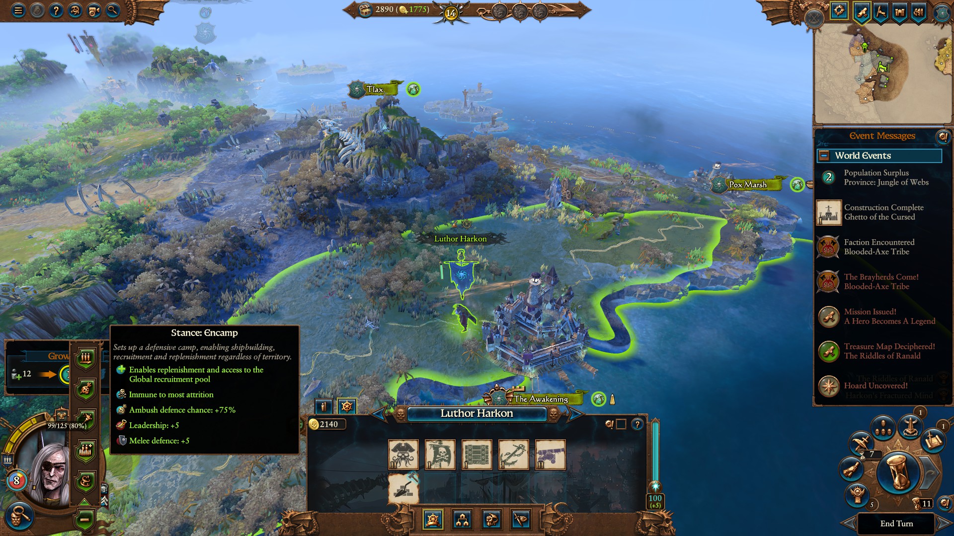 Vampire Coast Faction, cannot dig for treasure with lord army - Total ...