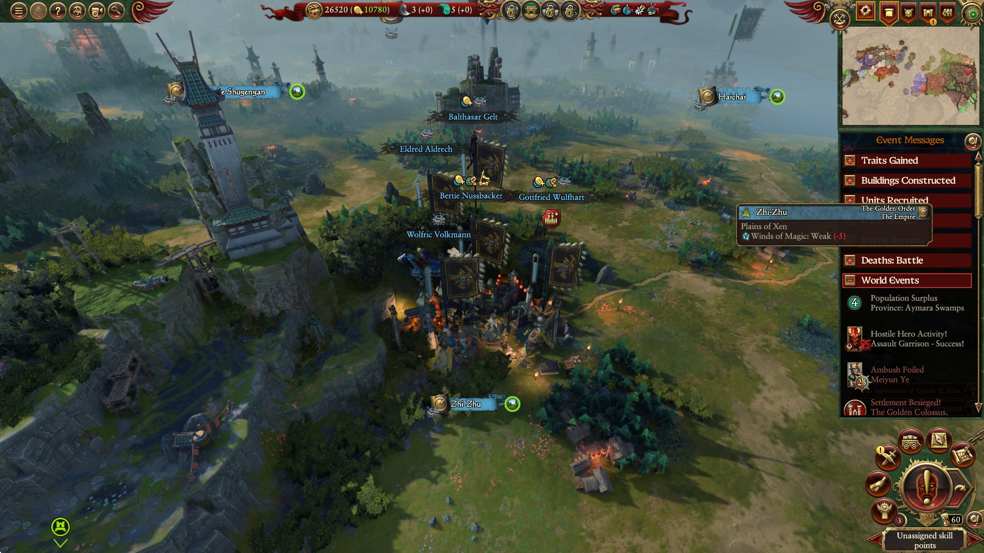 Passive AI/Afk AI on the Campaign map - Total War: WARHAMMER