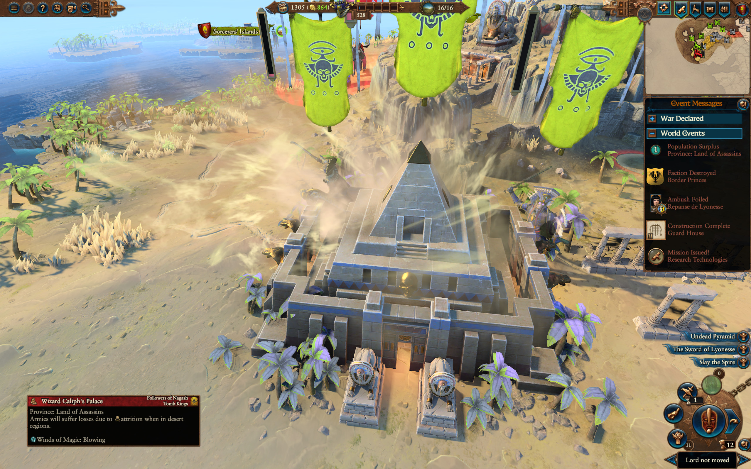 Purple palm trees on the campaign map (Immortal Empires) - Total War ...