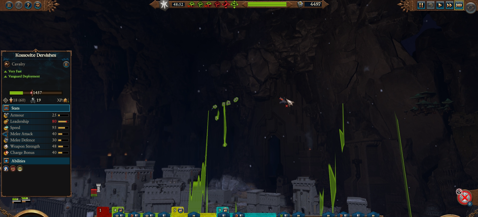 Strange terrain bug on Karak Vlag battle map - Total War: Warhammer