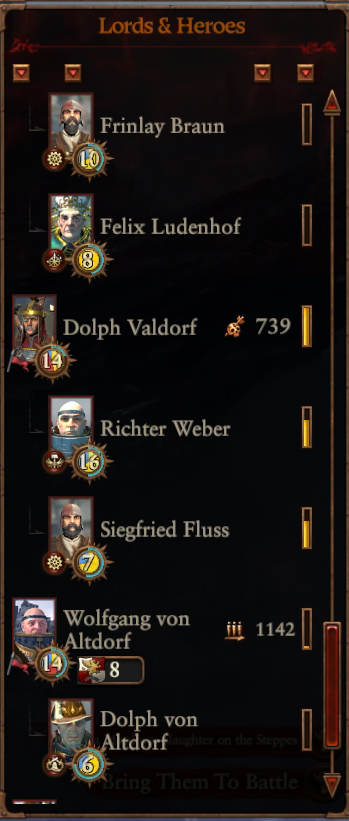Request army hero cap bug - Total War: WARHAMMER