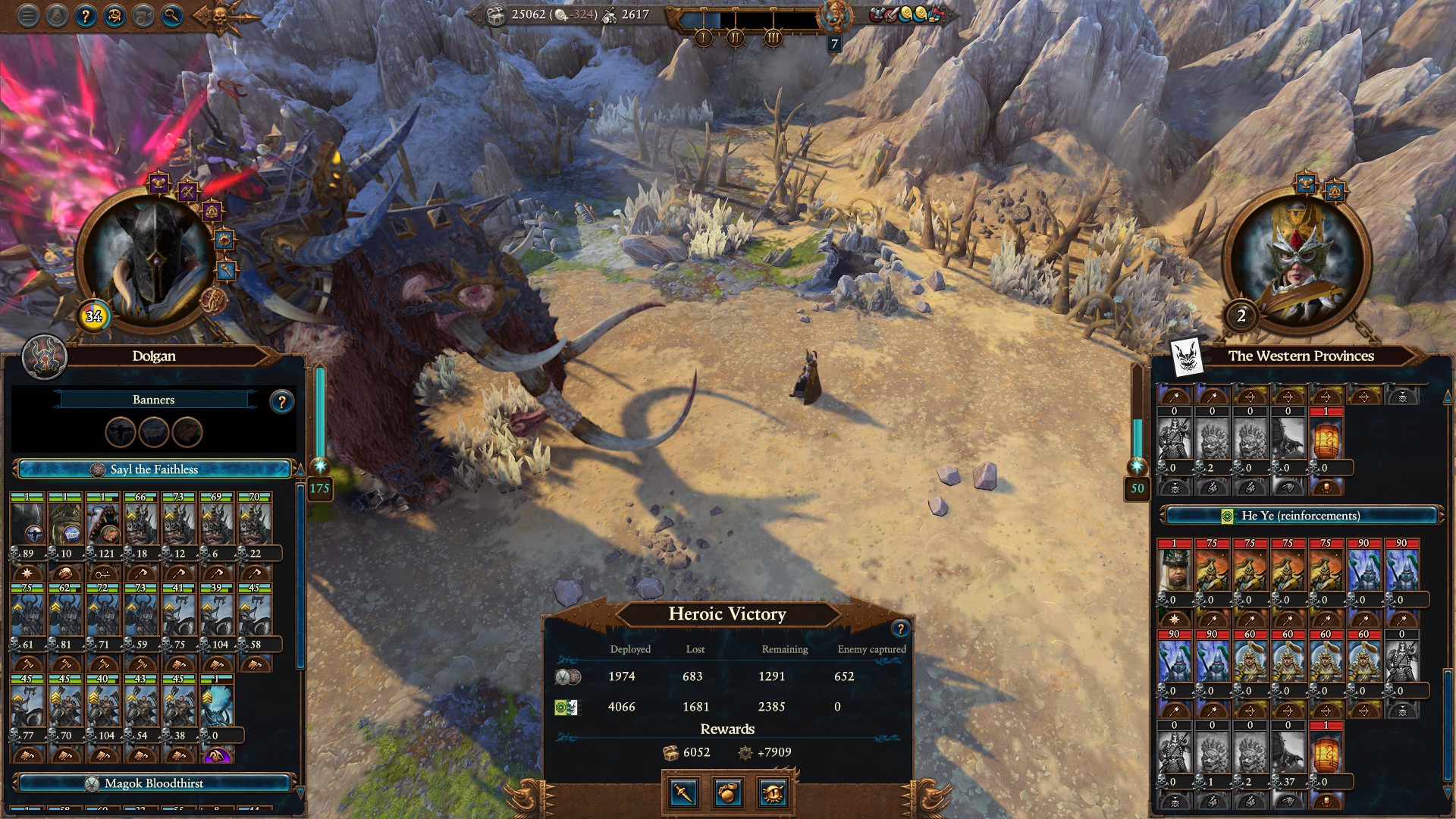 Sayl quest battle "overwhelming force" bug - Total War: WARHAMMER