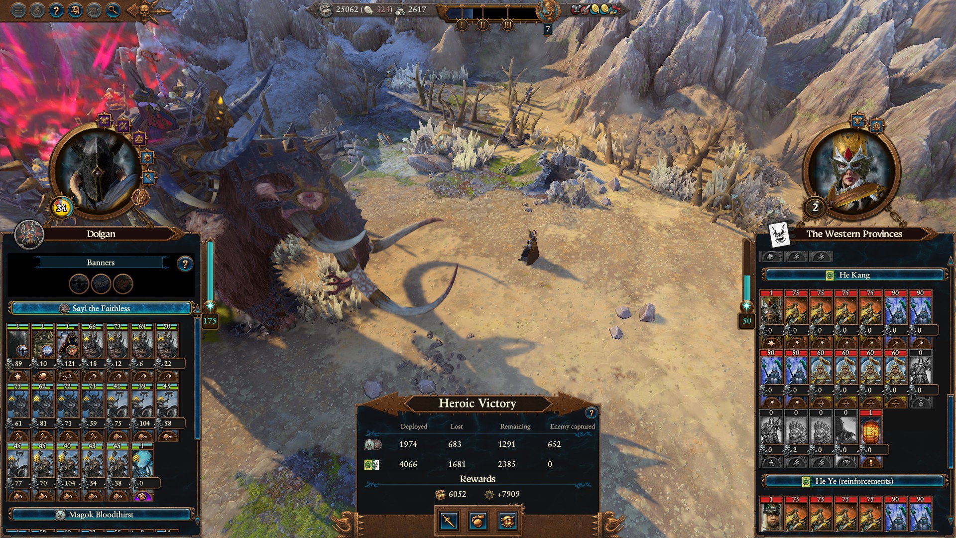 Sayl quest battle "overwhelming force" bug - Total War: WARHAMMER